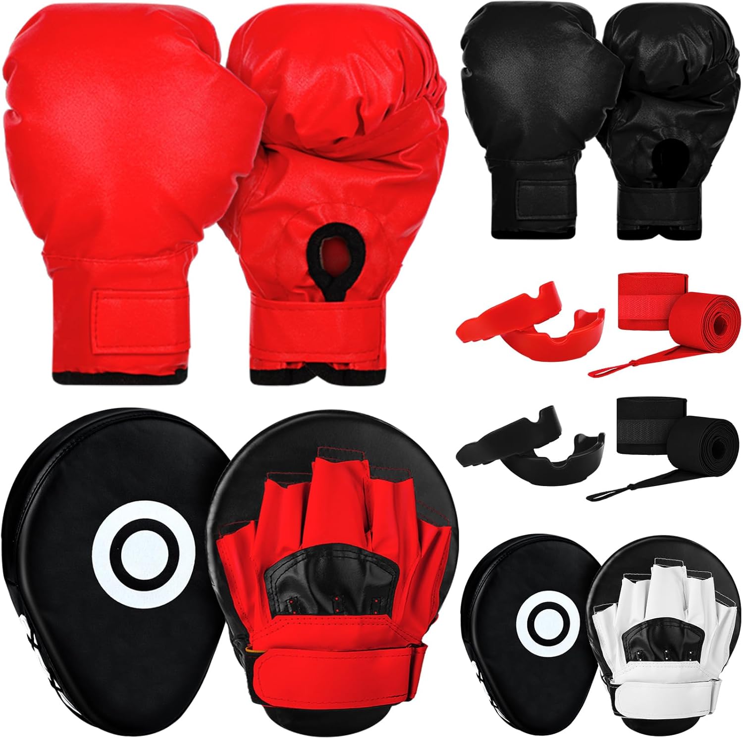 Amazon.com : Twistover 16 Pcs Boxing Set for Adult Boxing Gloves Adult ...