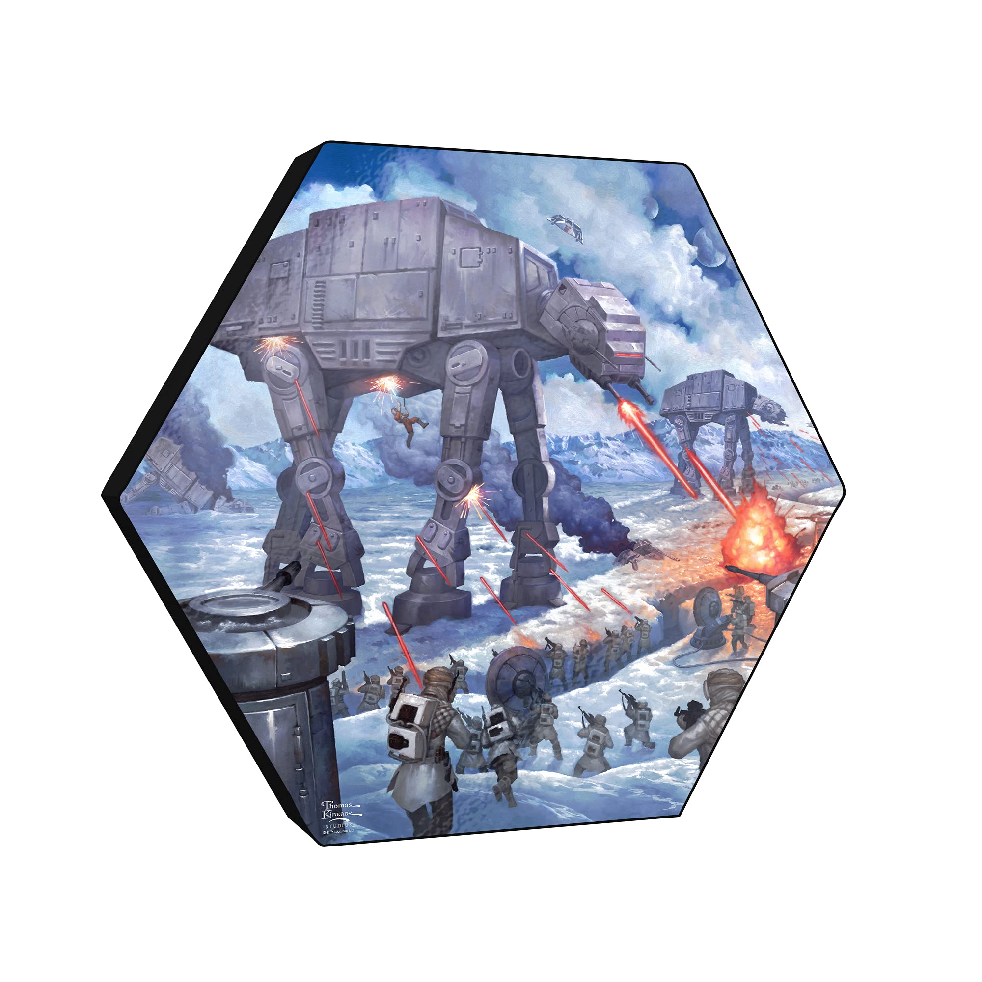Battle Of Hoth Painting