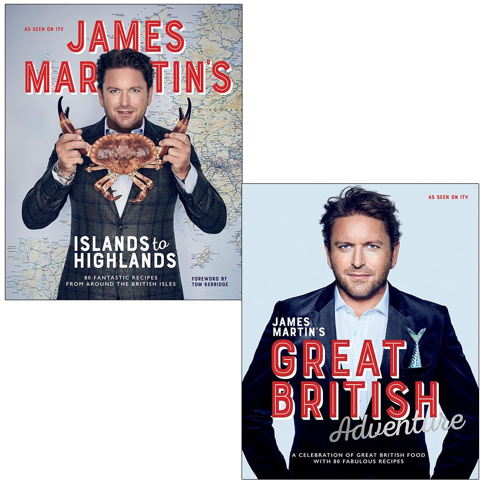 James Martin Collection 2 Books Set (James Martin's Islands to ...