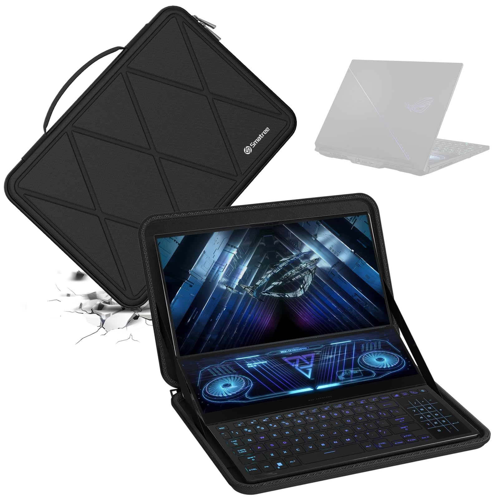 Smatree Hard Eva Protective Sleeve For 16 Inch Asus Tuf | Desertcart ...