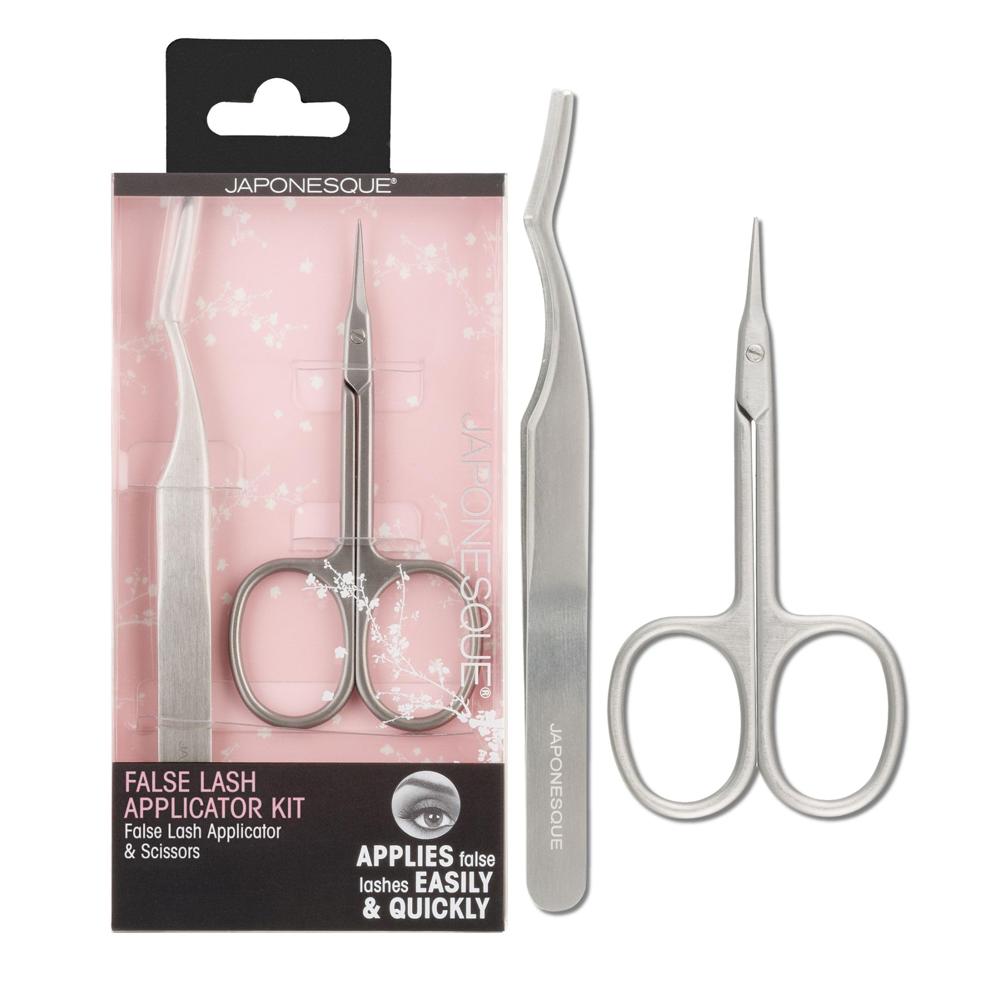 Amazon.com: JAPONESQUE False Eyelash Applicator Kit, Stainless Steel ...