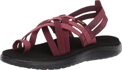 Amazon.com | Teva Women's Voya Strappy Sandal, Hera Port, 5 | Sport ...