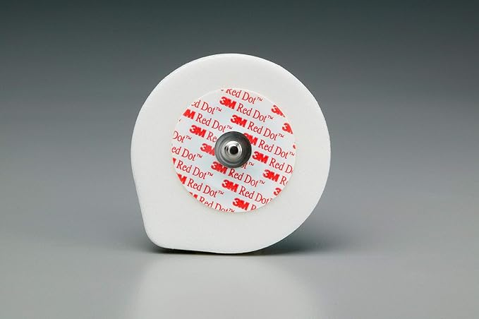 3M Red Dot ECG Adult Monitoring Electrodes 2239 (x 50) : Amazon.co.uk ...