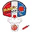 6 Pack Magic Shot Mini Basketball Indoor Hoop Set with Ball and Pump ...