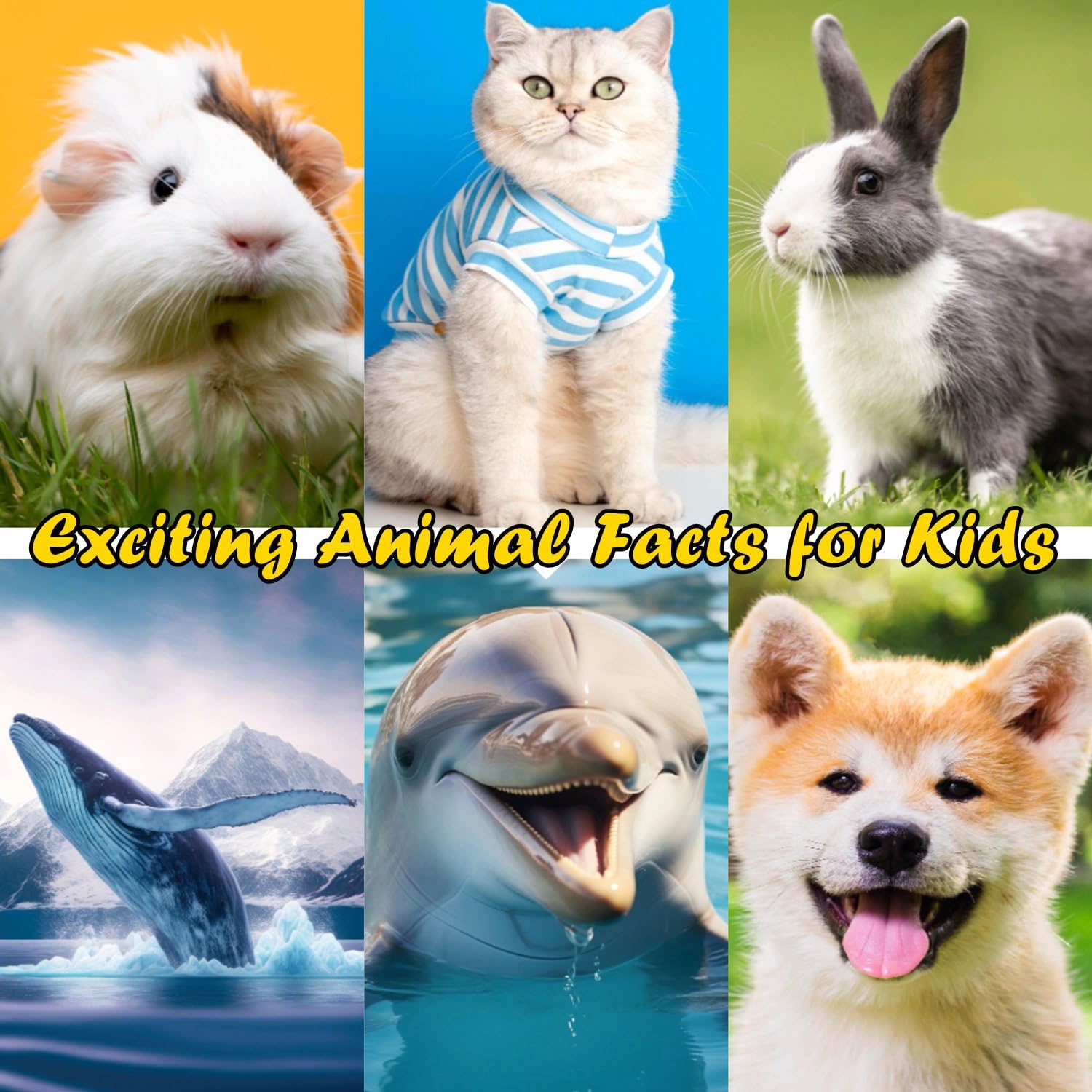 Exciting Animal Facts for Kids: A Picture Book Journey into the Worlds ...