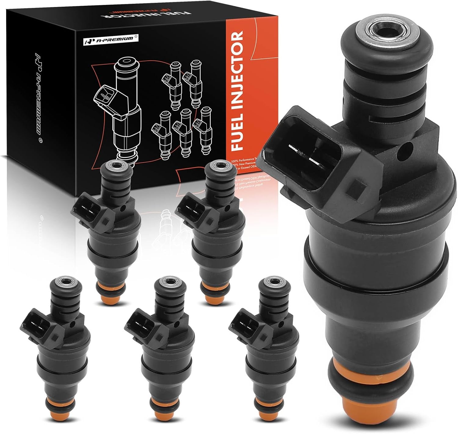 Amazon.com: A-Premium Fuel Injectors Set of 6 Compatible with Jeep XJ ...