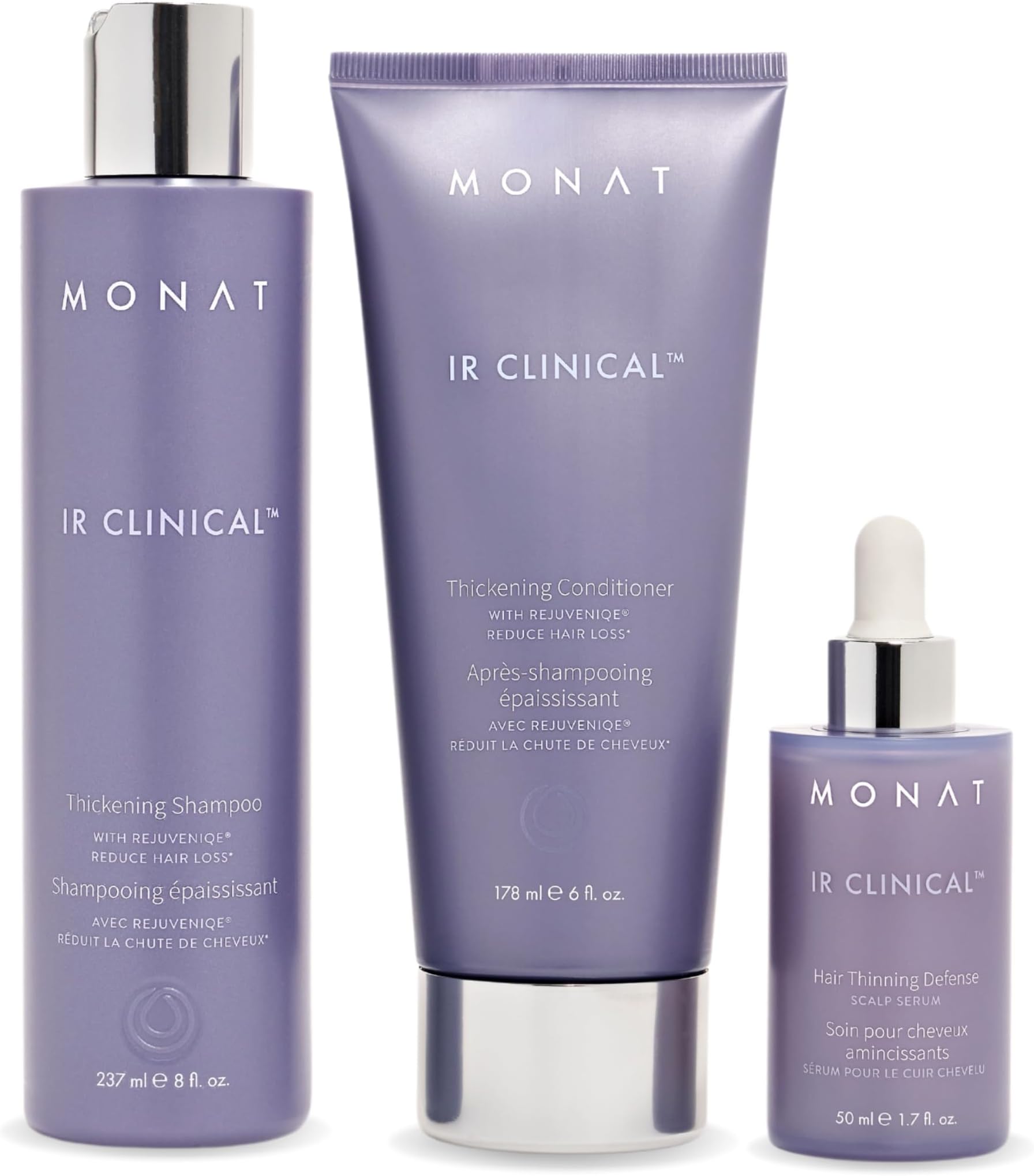 Amazon.com : MONAT IR Clinical System Haircare Kit – Advanced Hair ...