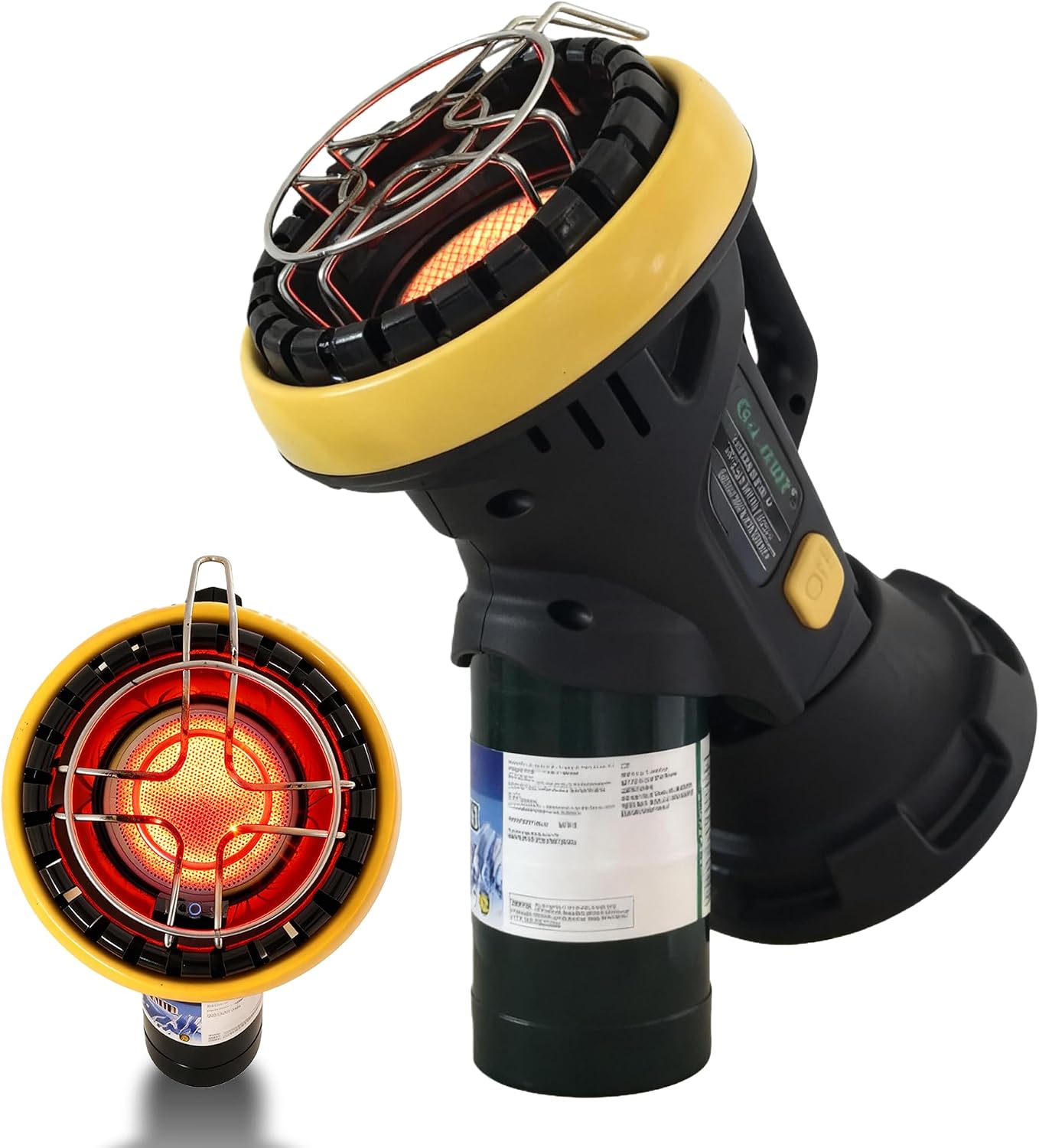 Amazon.com: WORVISTA 4,000 BTU Portable Propane Heater, Indoor Safe ...