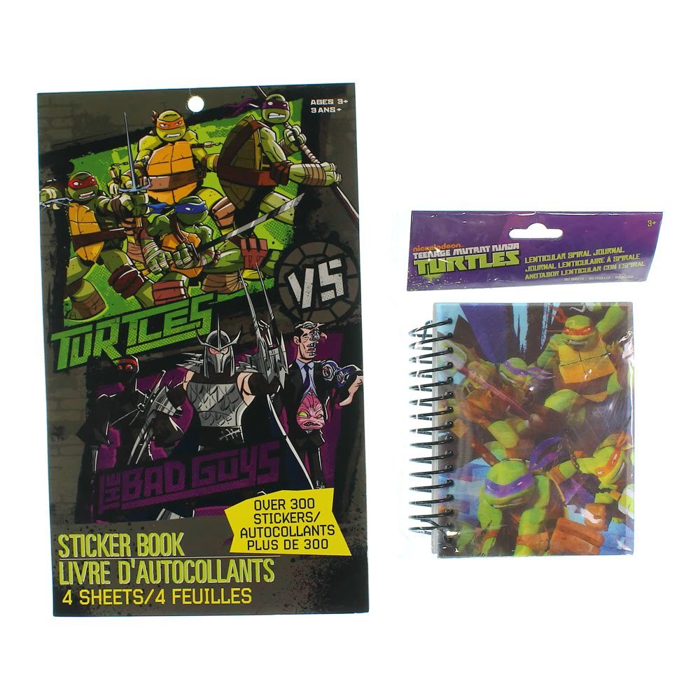Buy Teenage Mutant Ninja Turtles Sticker Book - 300 Stickers Turtles vs ...