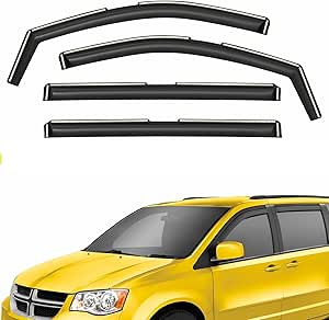 Amazon.com: Extra Durable Window Deflectors in-Channel Window Visors ...