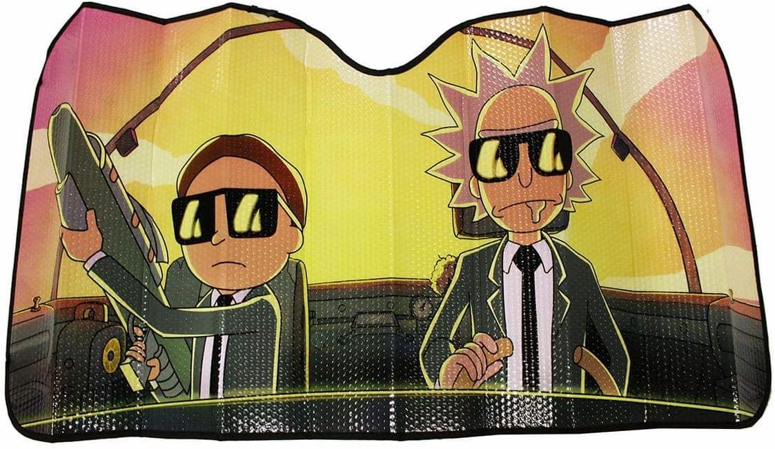 Amazon.com: Rick And Morty Spaceship Car Sun Shade : Automotive