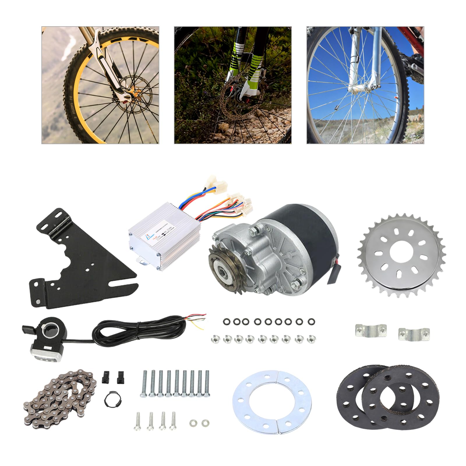 Electric Drive Bike Conversion Kit 36v 350w E Bike Conversion ...