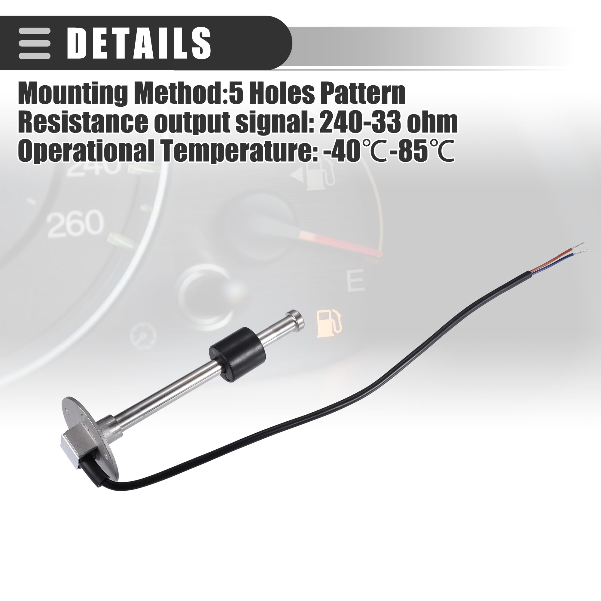 Snapklik.com : Motoforti Universal Marine Fuel Sending Unit Float ...