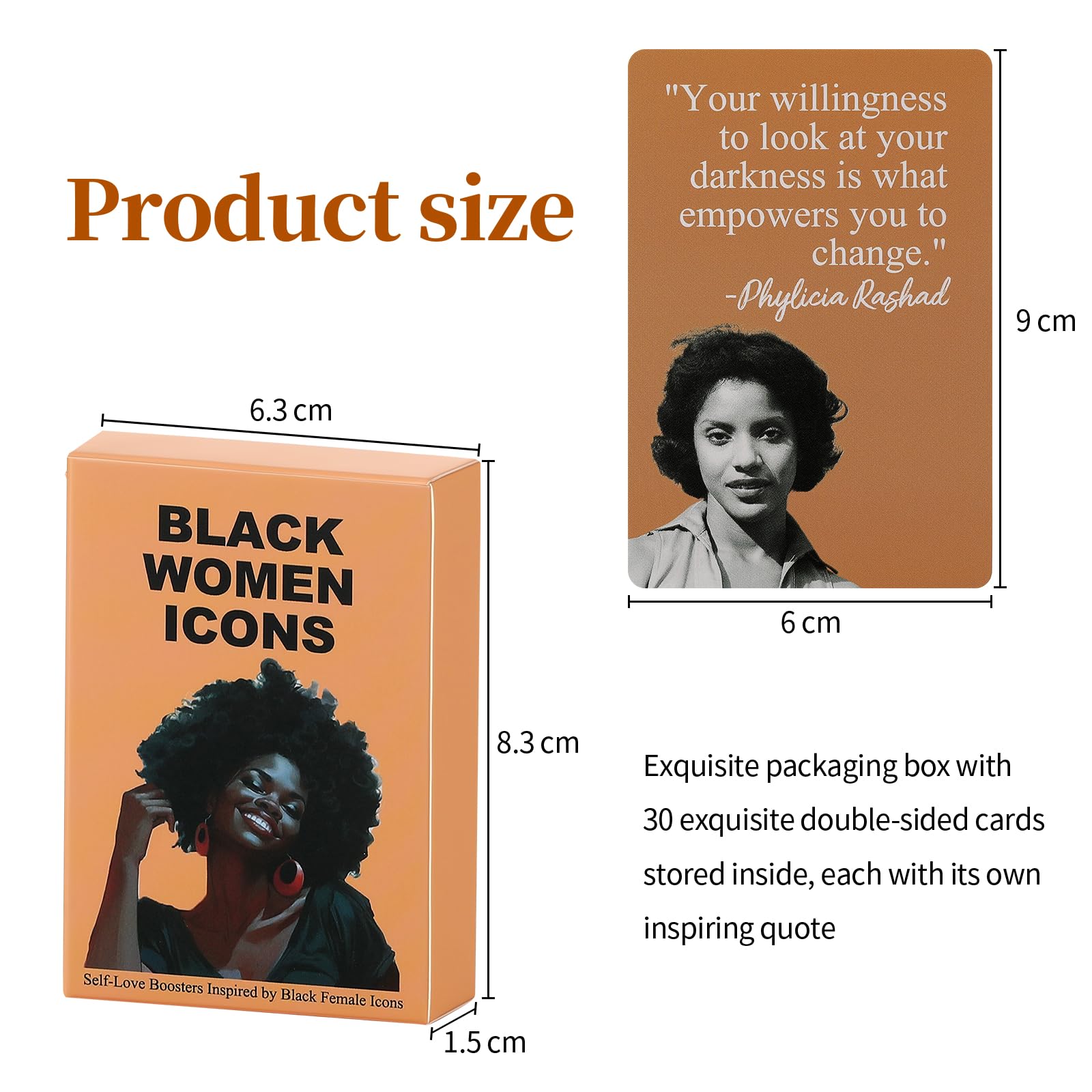 Snapklik.com : Sincerez Affirmation Cards For Black Women - Daily ...