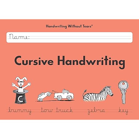 Amazon.com : Learning Without Tears - Cursive Handwriting Student Workbook, Current Edition ...