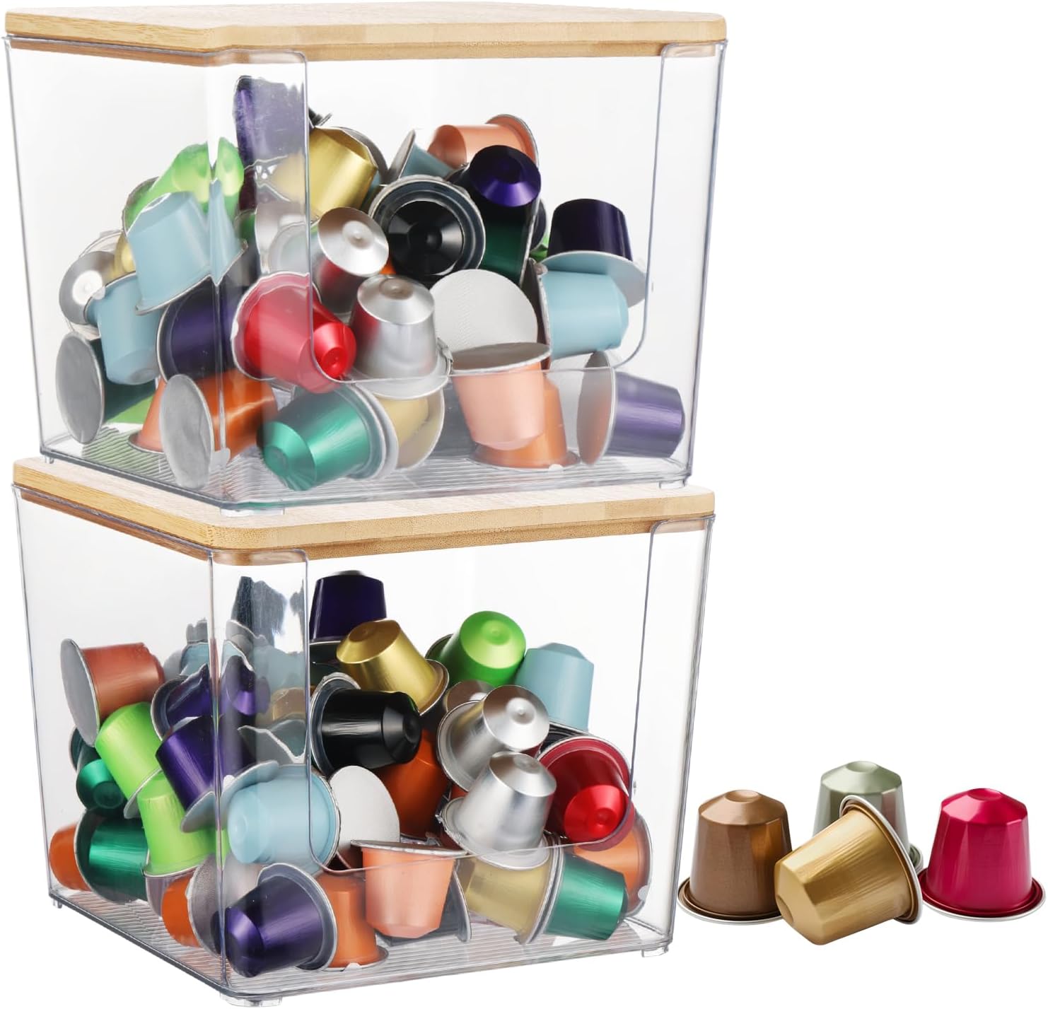 Amazon.com: Rainmae 2 Pack K Cup Coffee Pod Holder for Nespresso Vertuo ...