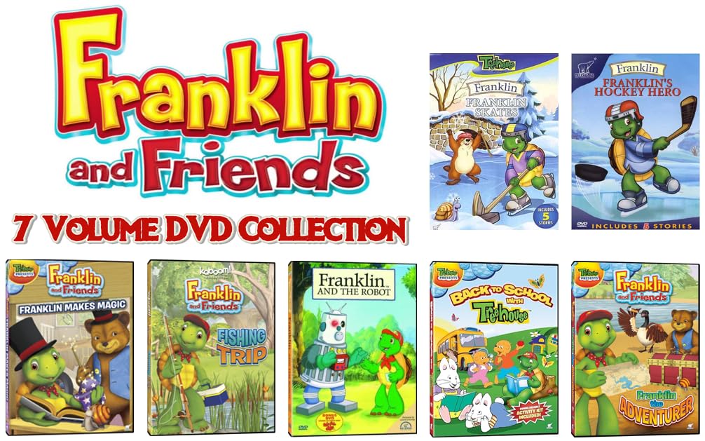 Amazon.com: Franklin & Friends 7-Volume DVD Collection: Skates / Hockey ...