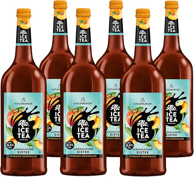 KATLENBURGER - Alc. Ice Tea Pfirsich | Sommerlicher, leicht ...