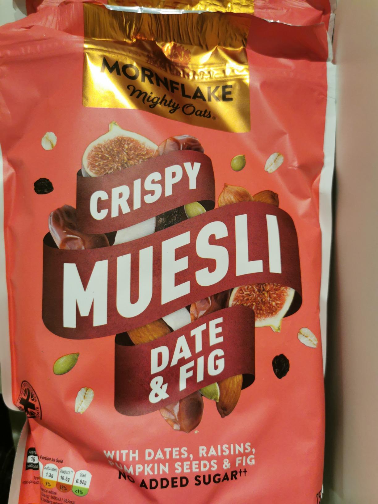 Mornflake 4x 650g Mighty Oats, Crispy Fruit & Nut Muesli No Added Sugar ...