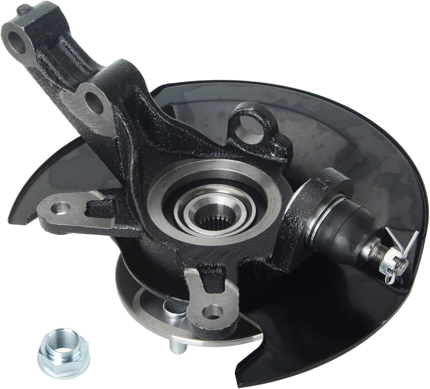 Amazon.com: DOSKJOK Steering Knuckle Wheel Hub Bearing Assembly Front ...