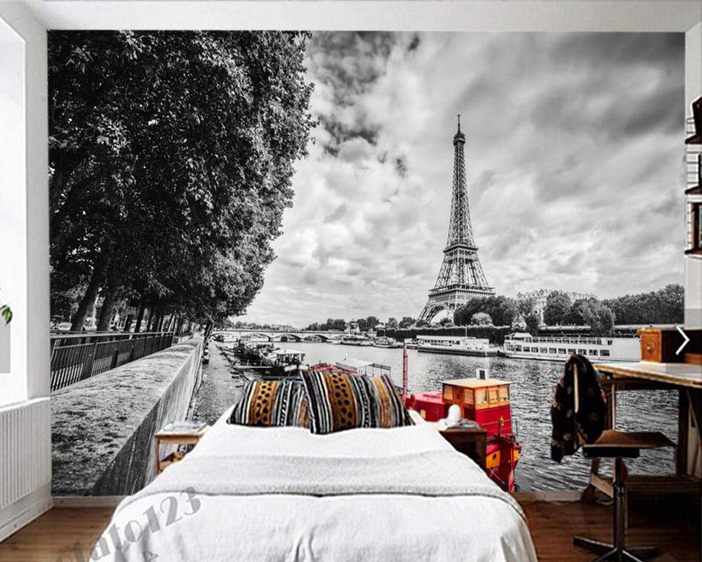 Paris Bedroom Wallpaper NextWall Pale Pink Paris Scene Vinyl Peel And