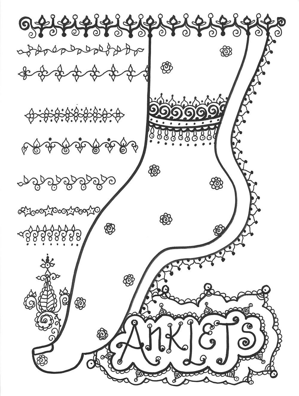 Amazon.com: Anklets Tattoo Design Book, Inspiration Guide, and Adult ...