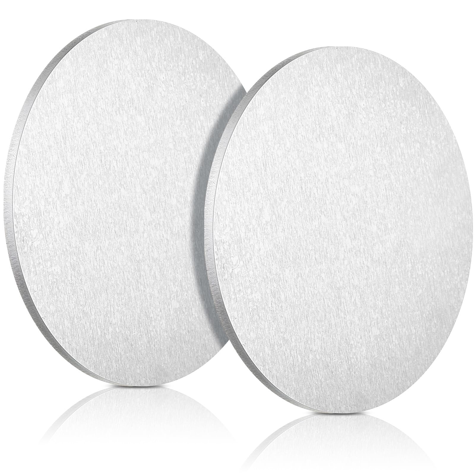 Snapklik.com : Yaocom 2 Pcs 1/4" X 6" Aluminum Disc Round Aluminum ...