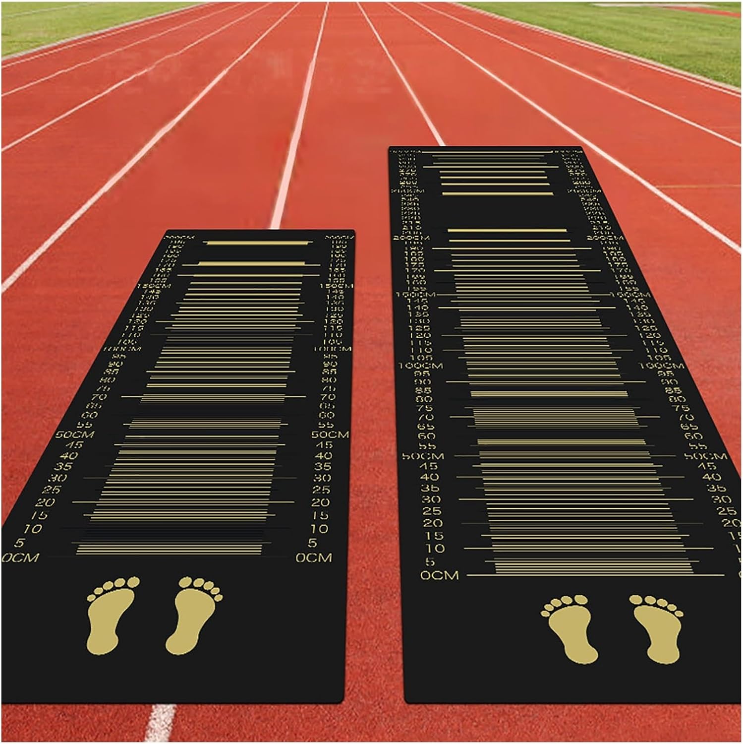 Amazon.com: BESNUT Standing Long Jump Test Mat,Non-Slip Practice ...