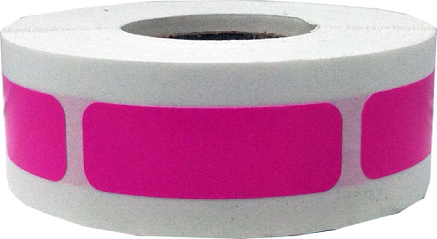 Amazon.com : Hot Pink Rectangle Stickers, 0.5 x 1.5 Inches in Size, 500 ...