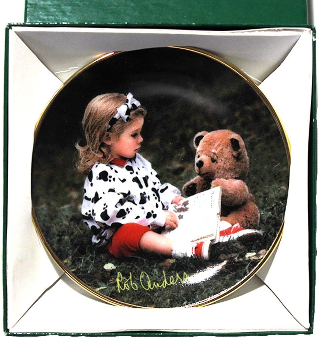Amazon.com: Porterfield's Teddy & Me by Rob Anders Miniature 3 1/4 inch ...