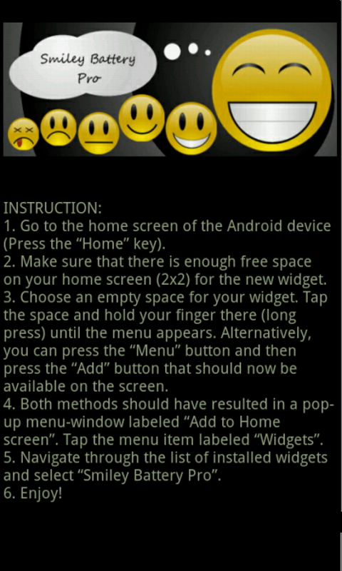 Smiley Battery Pro - App on the Amazon Appstore