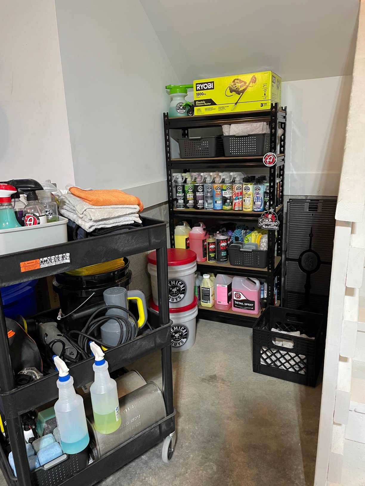 $8/mo - Finance BuxWellBang 5-Shelf Heavy Duty Shelving - Adjustable ...