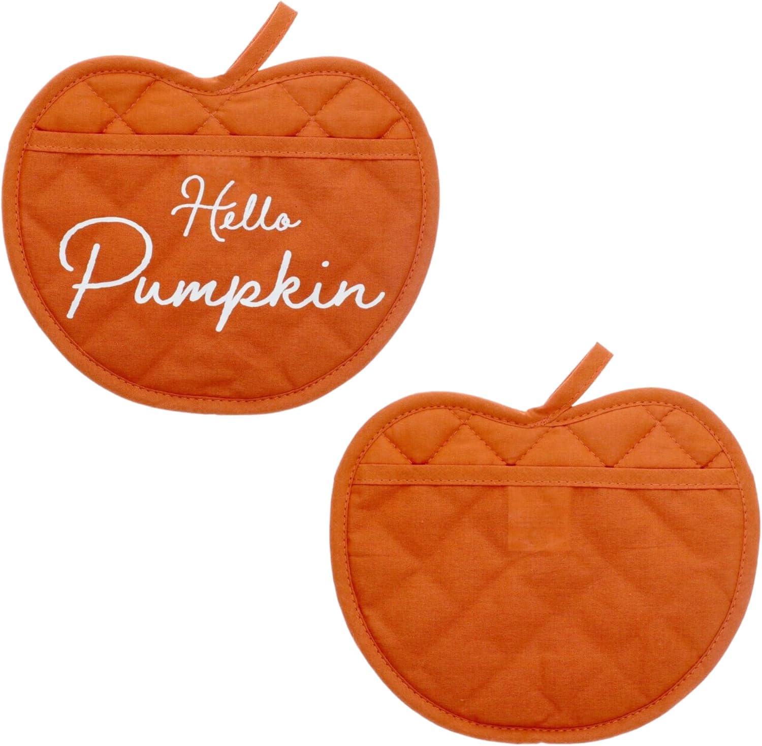 Amazon.com: A1U Orange Pumpkin Shaped Oven Mitt, Fall Autumn Harvest ...