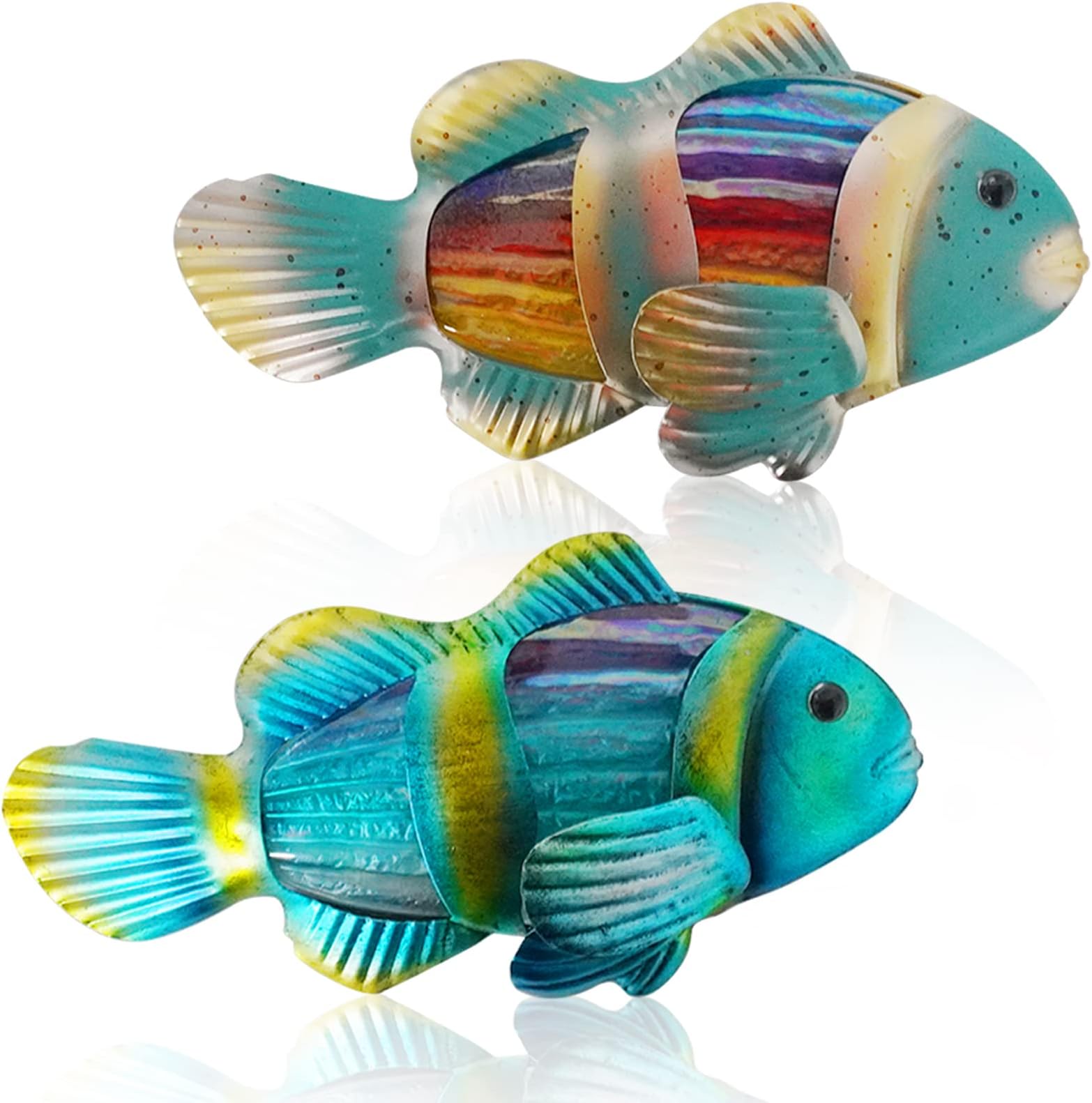 Amazon.com: yijian Fish in The Garden, Ceramic Garden Koi, Garden Koi ...