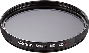 Canon ND 4-L Filtre pour Appareil photo 52 mm Gris/Noir : Amazon.fr ...