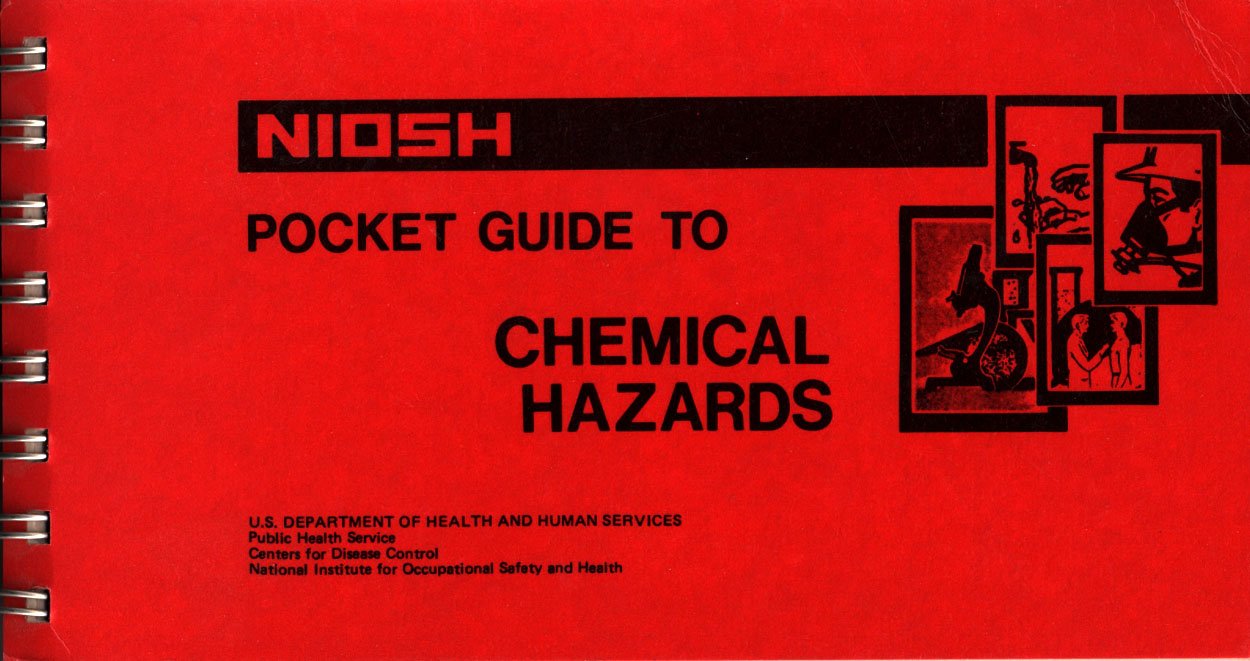 NIOSH Pocket Guide to Chemical Hazards (No. 85-114): U.S. Department of Health and Human Servies ...