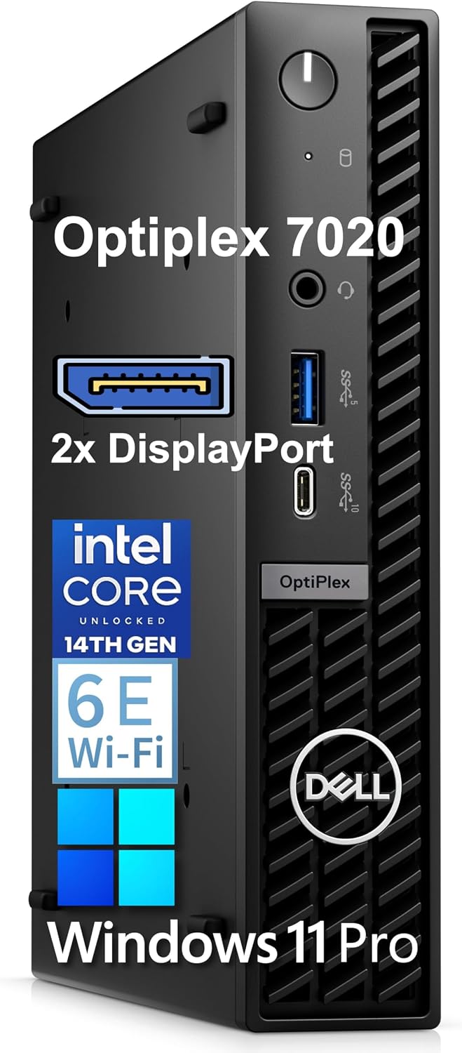 Dell OptiPlex 7020 MFF Mini PC Business Desktop 7000 Micro Computer ...