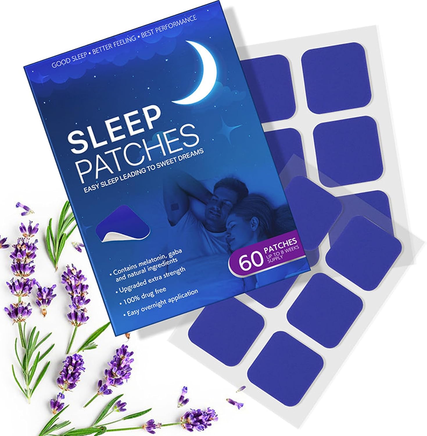 Amazon.com: POTAY Hatmeo Sleep Patches - 60 Pack Hatmeo Sleep Aid ...