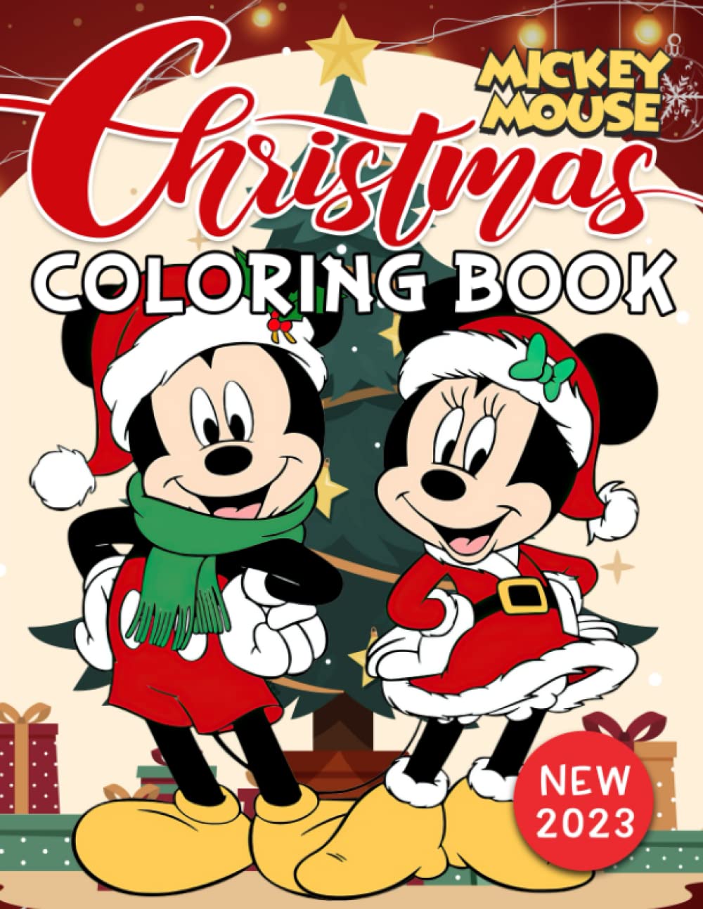 Christmas Coloring Book for Kids: 110 BIG, Easy To Color, A Festive ...