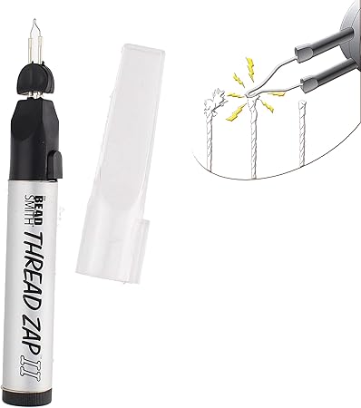 Amazon.com: The Beadsmith Thread Zap, Thread Burner, 5.25 inches, Push ...