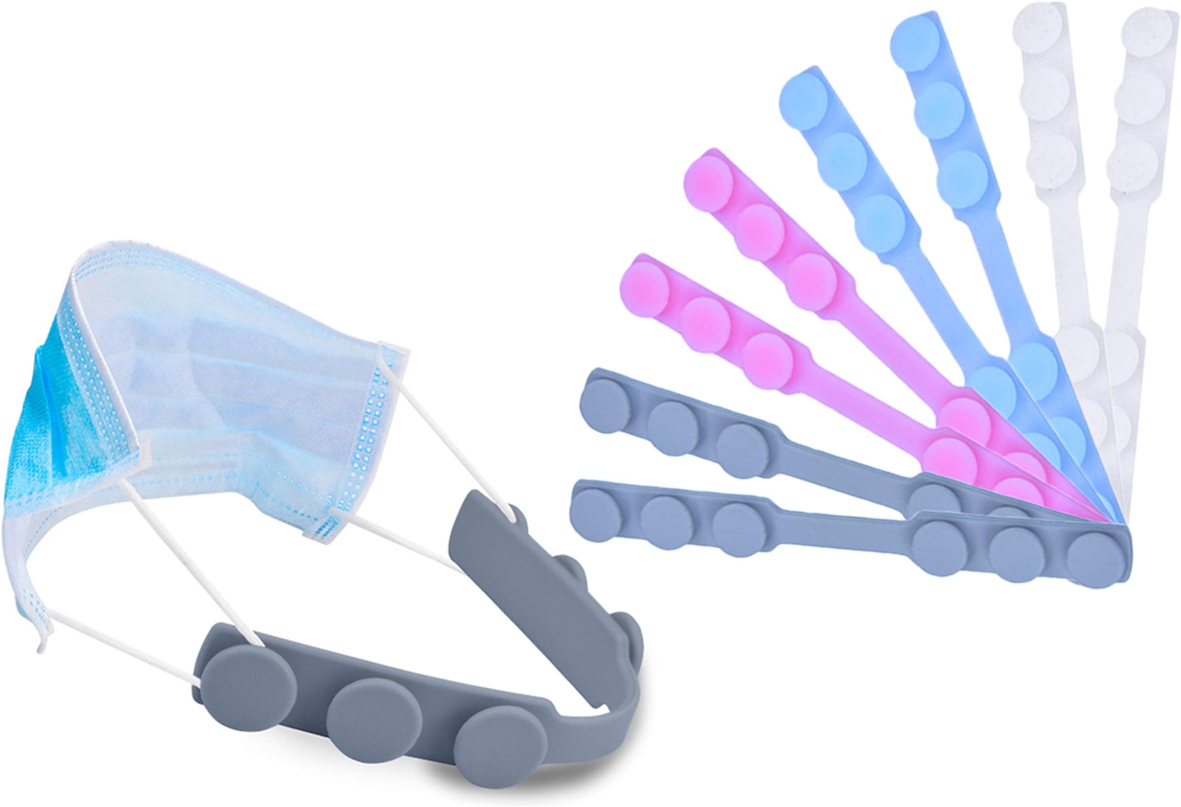 Amazon.com: BEITESTAR Ear Savers for Masks - Mask Holders to Protect ...