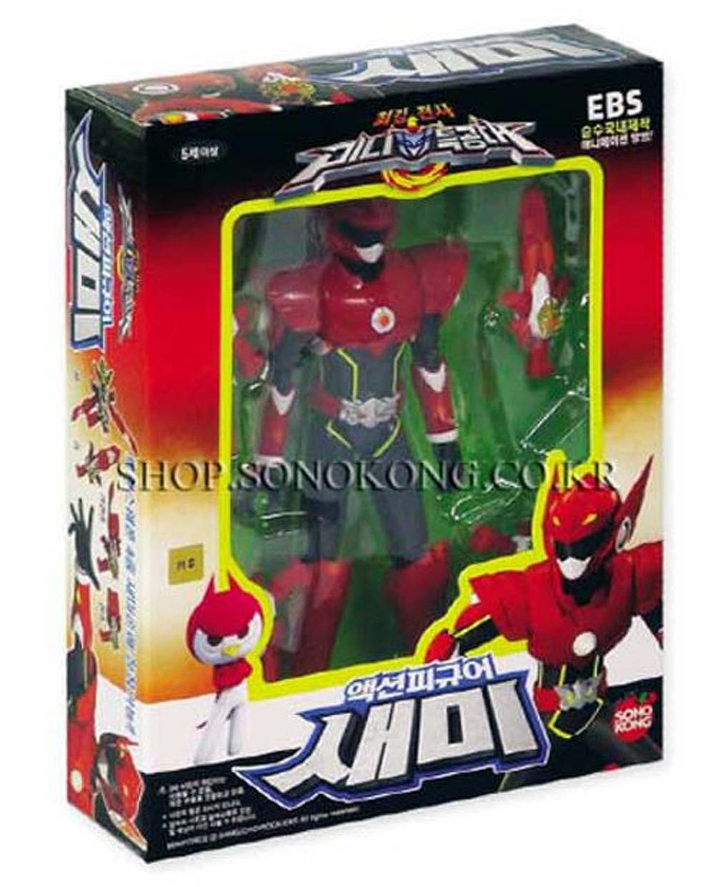 Miniforce Semi Red Action Figure Set Mini Force Super Ranger ...