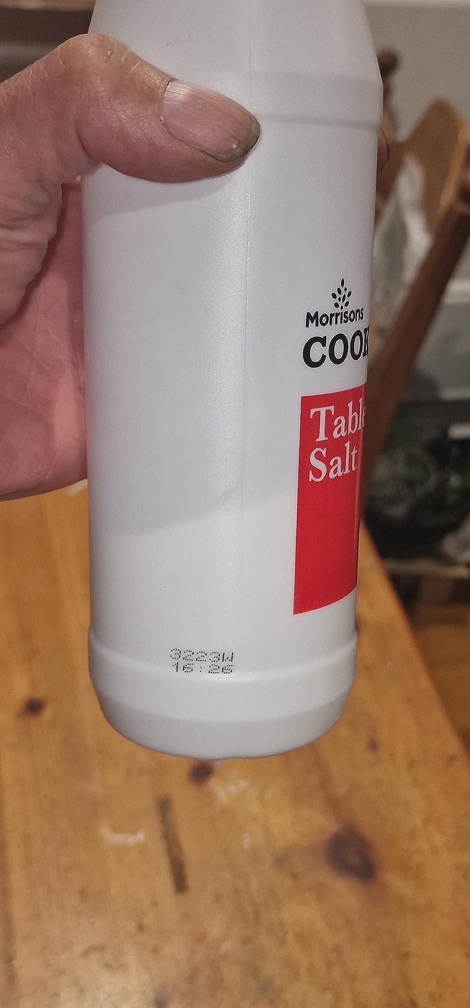 Morrisons Table Salt Bottle, 750g : Amazon.co.uk: Grocery