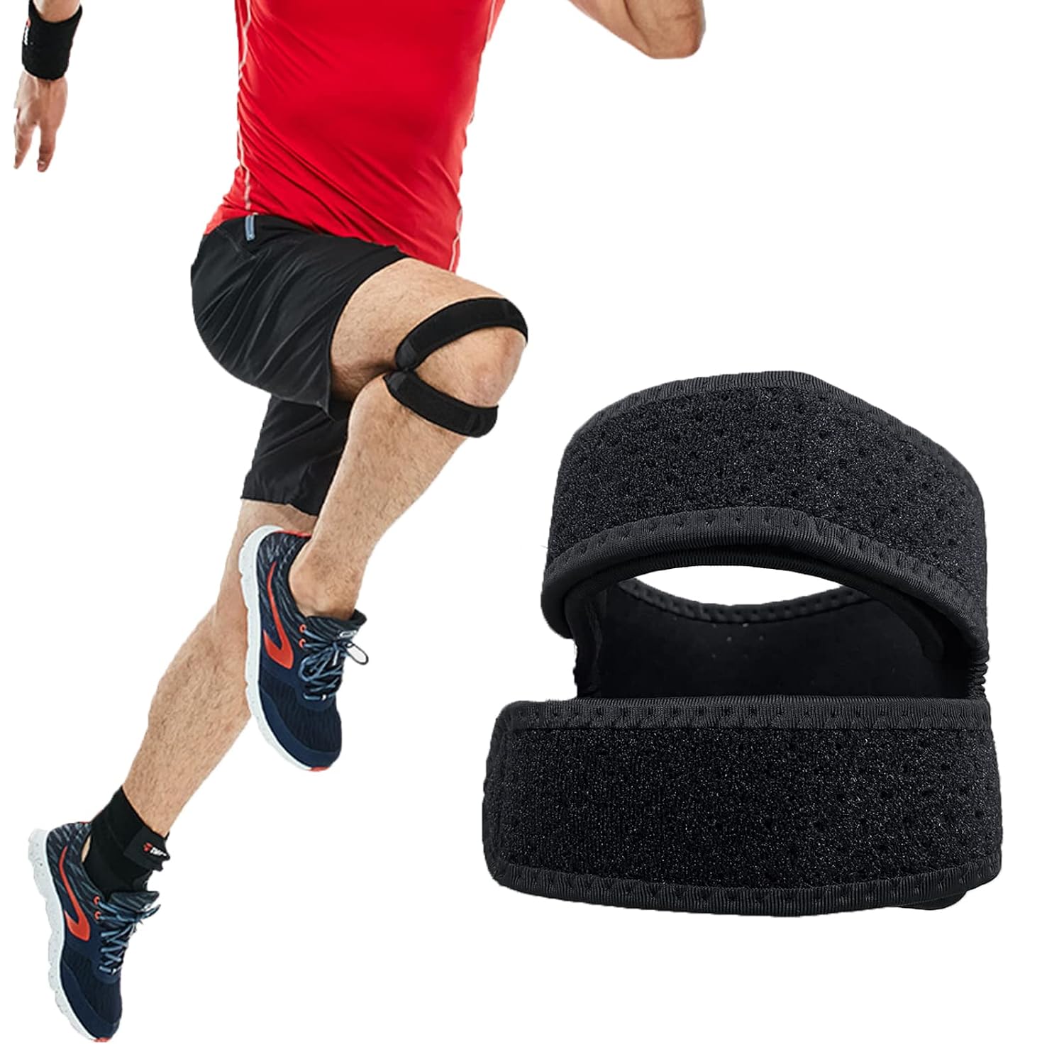 Amazon.com: YAFIYGI Patella Knee Strap Knee Patella Support Brace for ...
