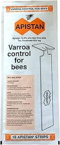 Apistan Varroa Control - by VITA - Pack of 10 Strips - Expiry 2026 ...
