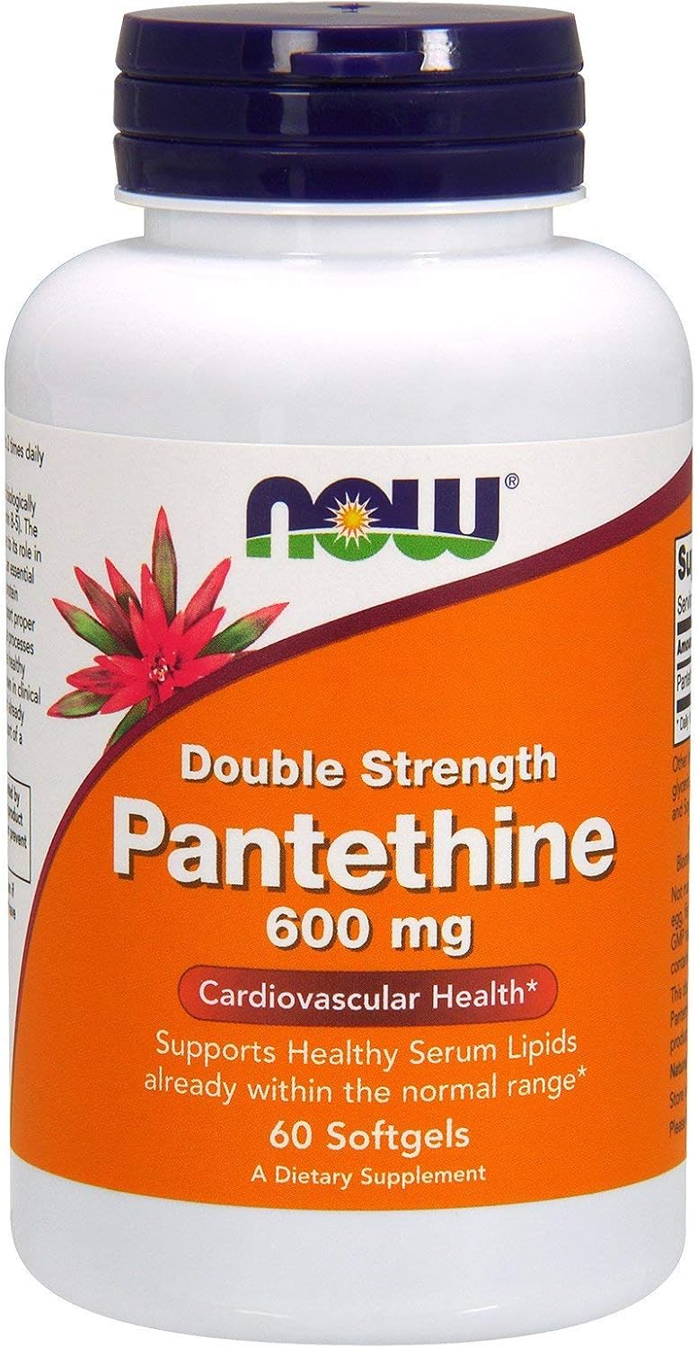 Amazon.com: Pantethine, 600 mg, 60 SGELS by Now Foods (Pack of 4 ...