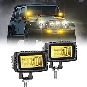 Amazon.com: BESTZHEYU 2 Inch LED Light Pods 20W LED Work Light for ...