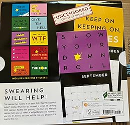 A F*cking 2025 Wall Calendar: Get Your Sh*t Together This Year (Funny ...