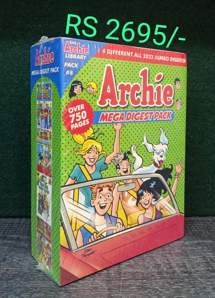 Buy Archie Library Archie Mega Digest # 8 (Pack of 4T) Book Online at ...