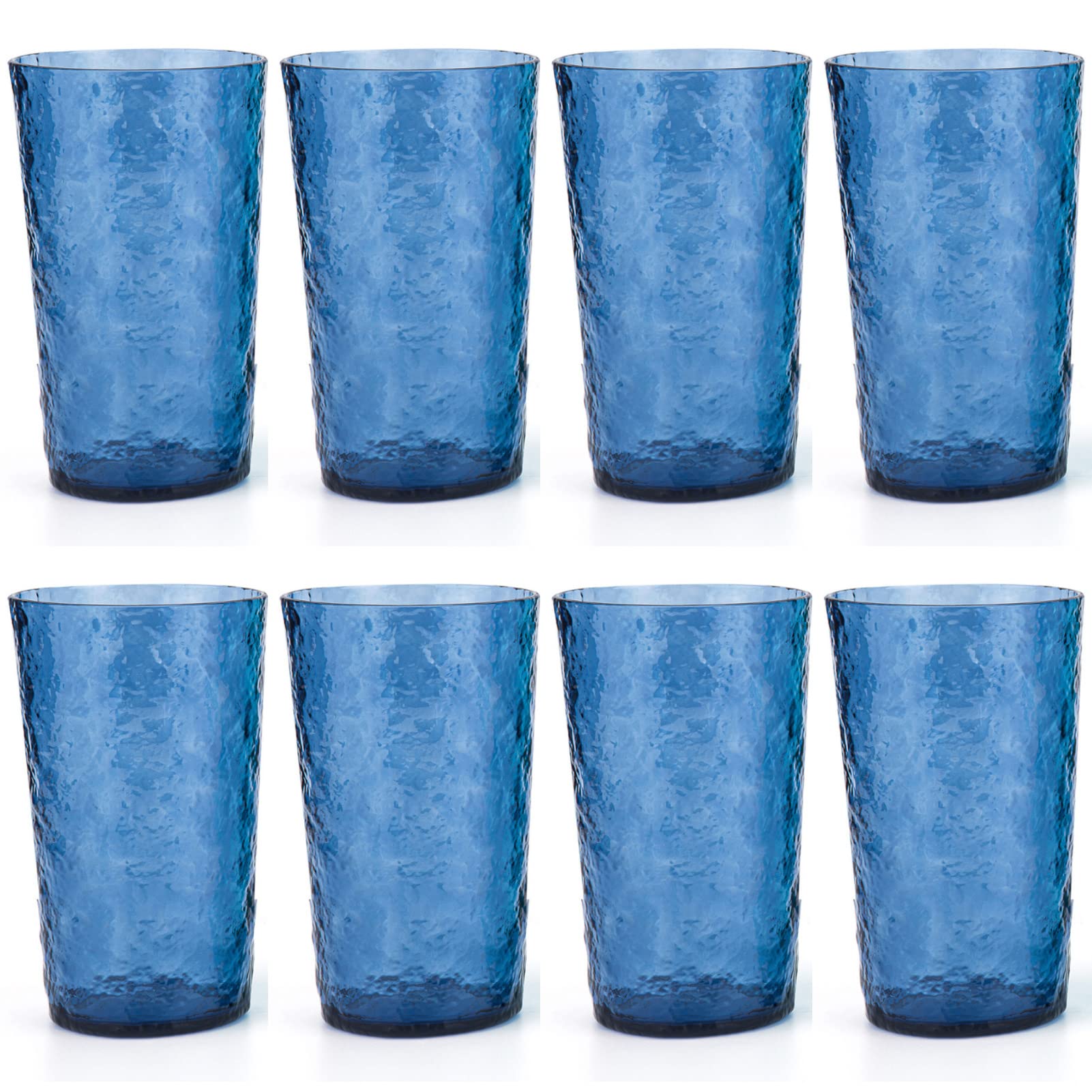 Amazon.com | KX-WARE 26-ounce Acrylic Water Glasses Plastic Tumbler ...